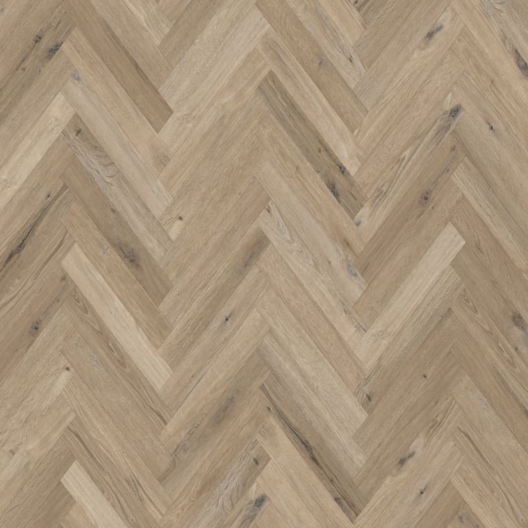 Karndean Knight Tile Washed Character Oak Herringbone Luxury Vinyl ...