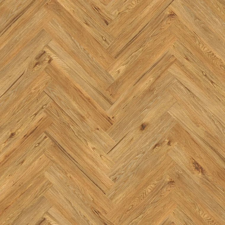 Project Floors French Oak Herringbone Luxury Vinyl Flooring (LVT ...