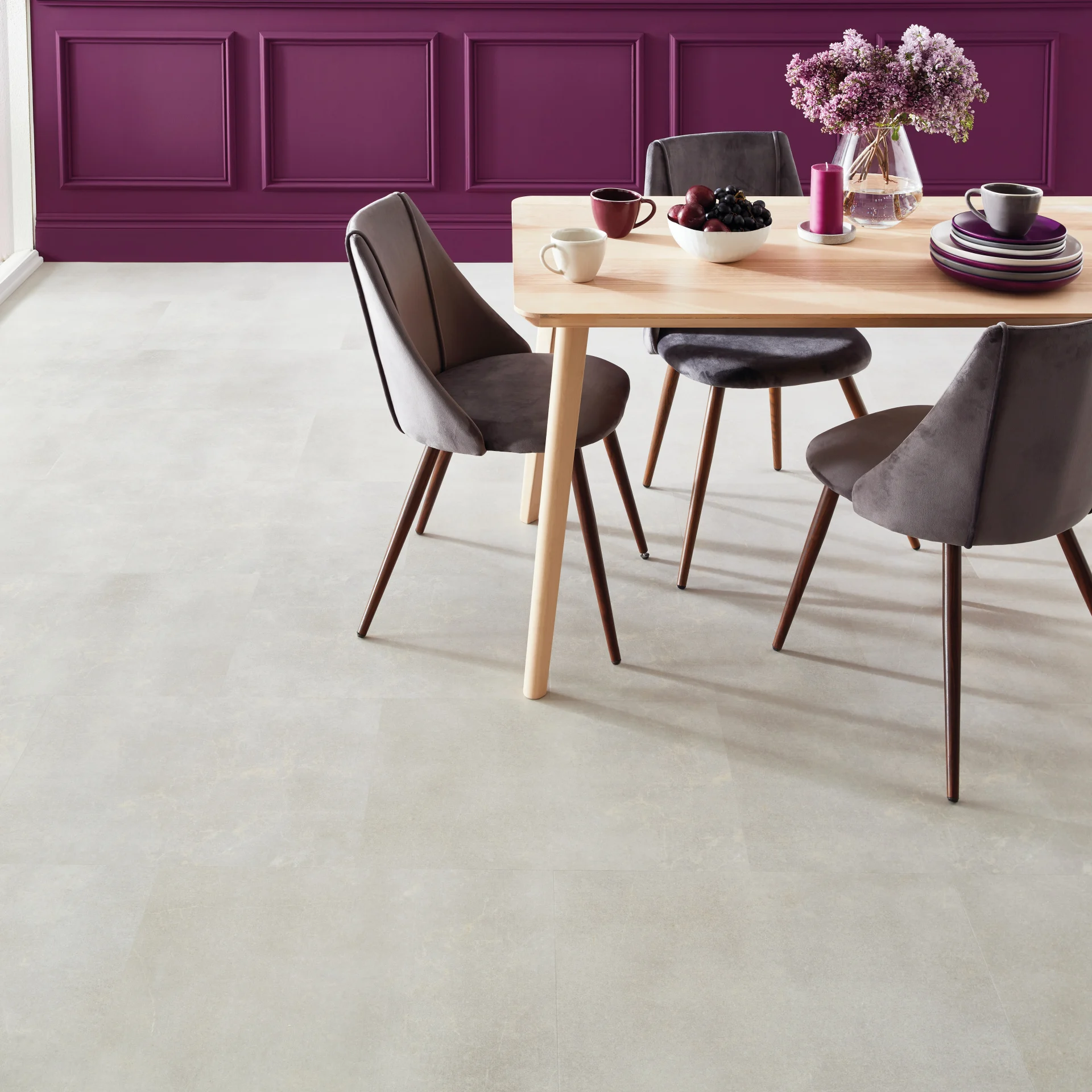 Karndean Van Gogh Frosted Stone Rigid Core Luxury Vinyl Flooring (LVT ...