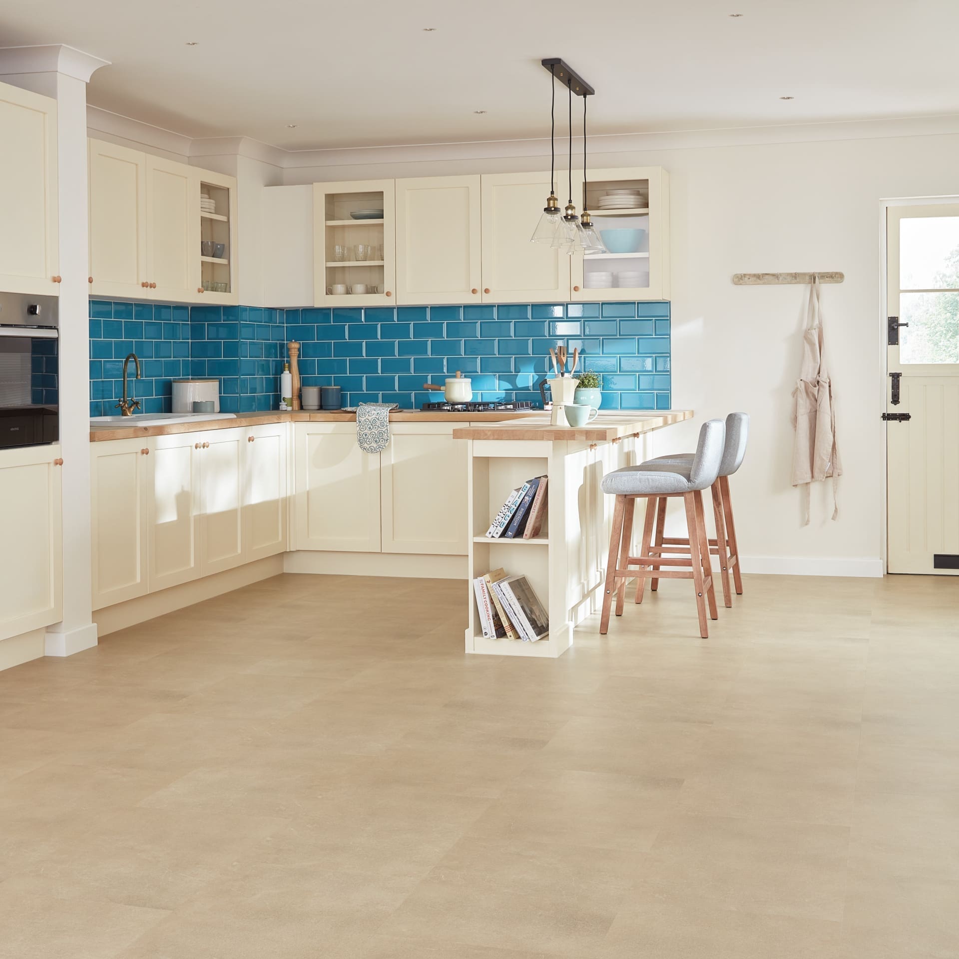 Karndean Van Gogh Cotswold Stone Rigid Core Luxury Vinyl Flooring (LVT ...