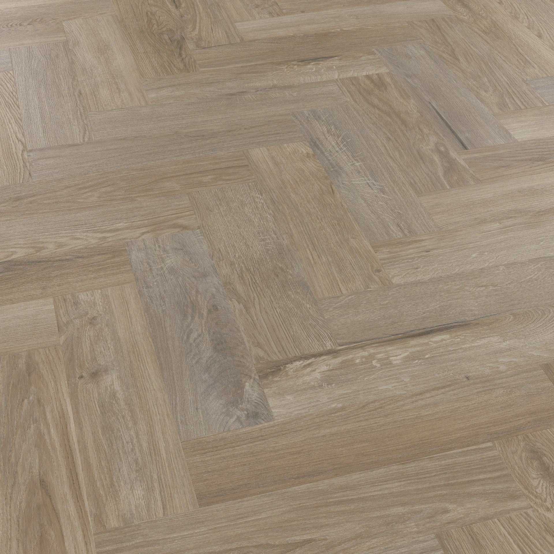 Karndean Van Gogh Aviemore Oak Herringbone Luxury Vinyl Flooring (LVT ...