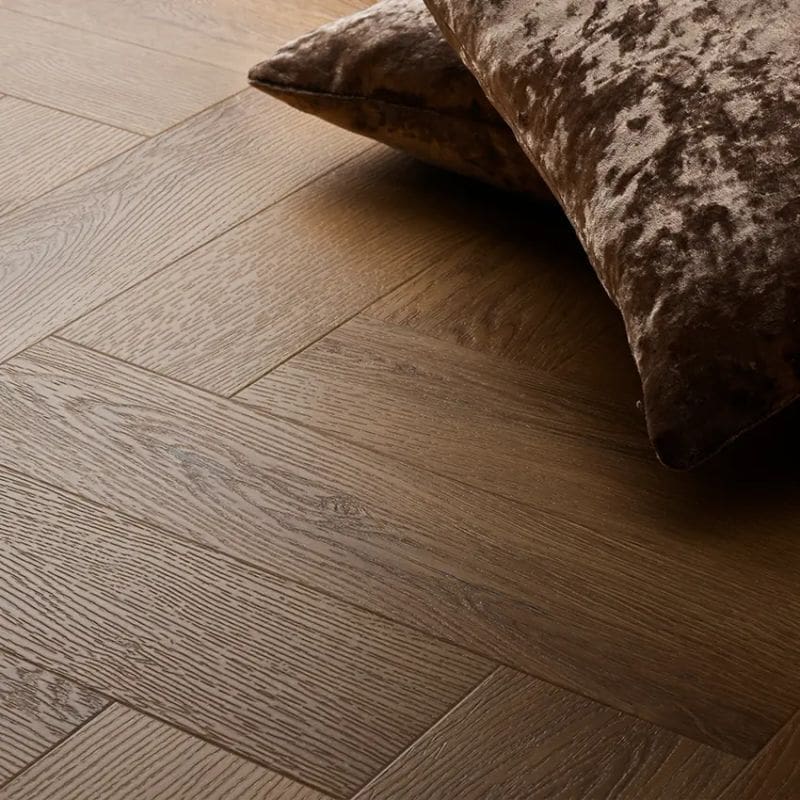 Textures Traditional Oak Herringbone TH13 Luxury Vinyl Flooring (LVT ...
