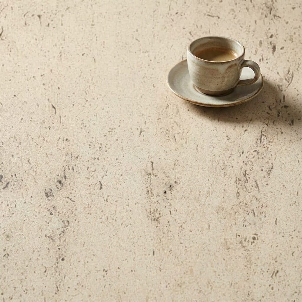 Amtico Signature Honed Limestone Natural Luxury Vinyl Flooring (LVT ...