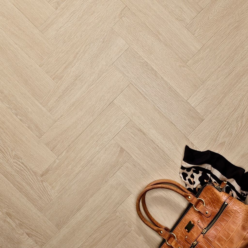 Textures LVT Blonde Oak Herringbone TH09 Luxury Vinyl Flooring (LVT ...