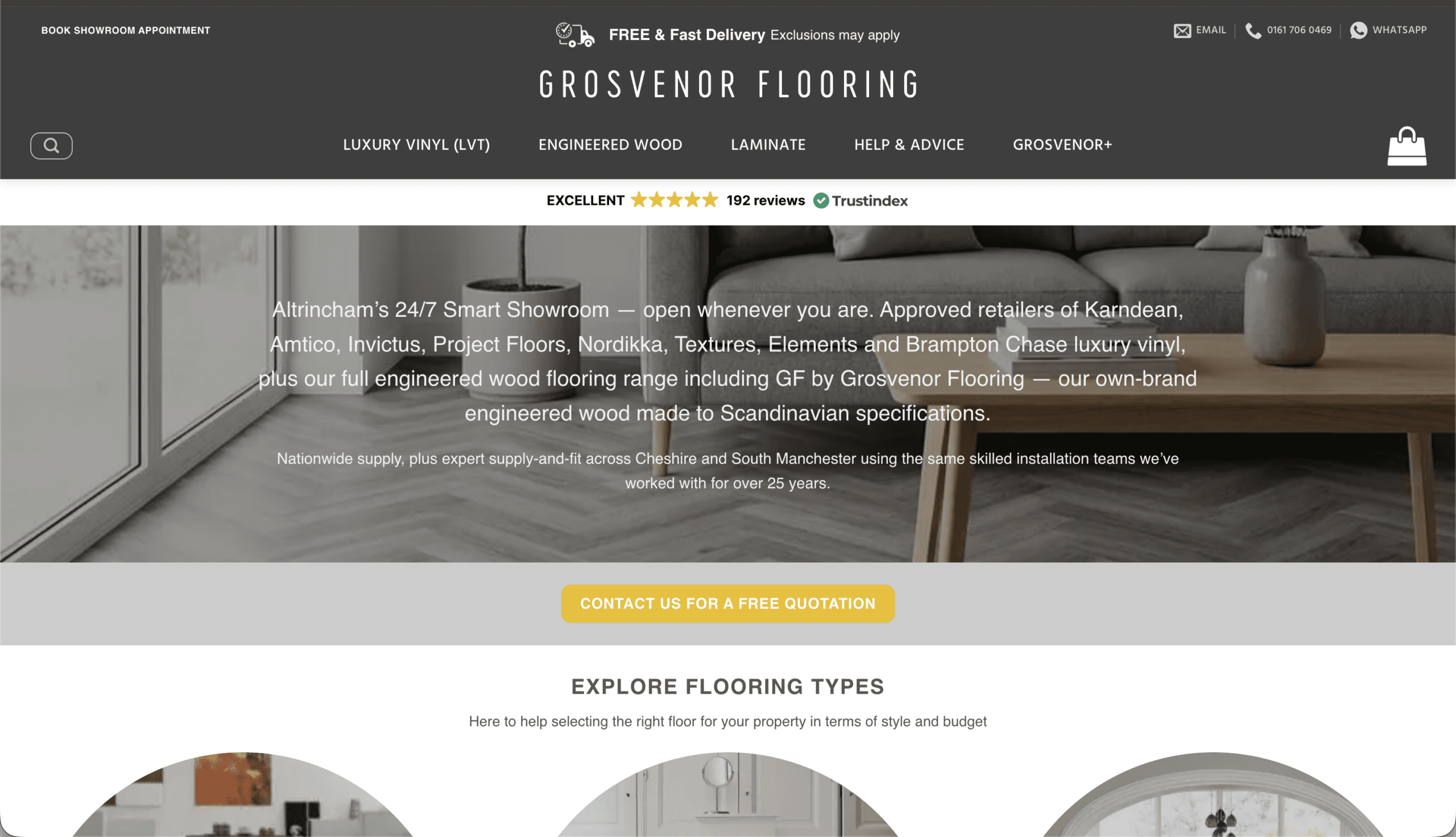 GF by Associated Weavers LVT by the Pallet | Grosvenor Flooring